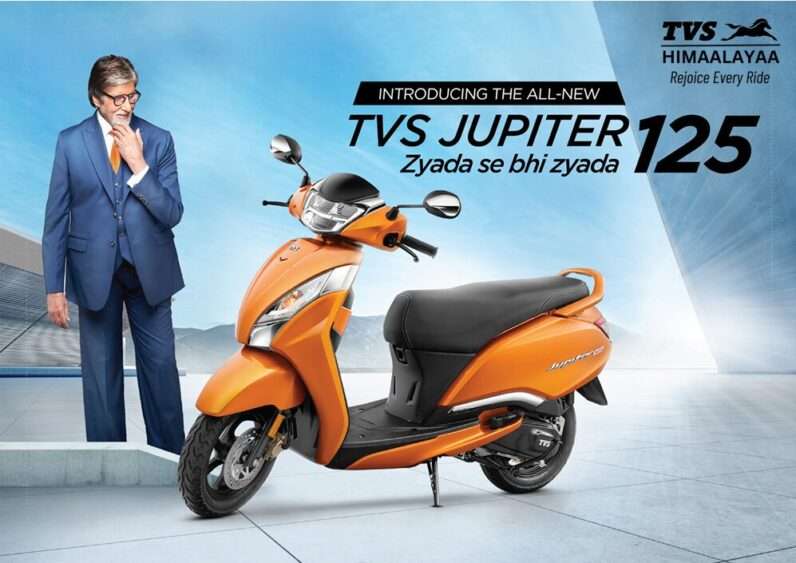 TVS Jupiter 125 SmartXonnect - Price, Colours and Features